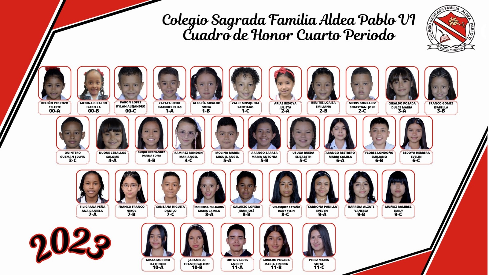 COLSAFA – Colegio Sagrada Familia Aldea Pablo VI